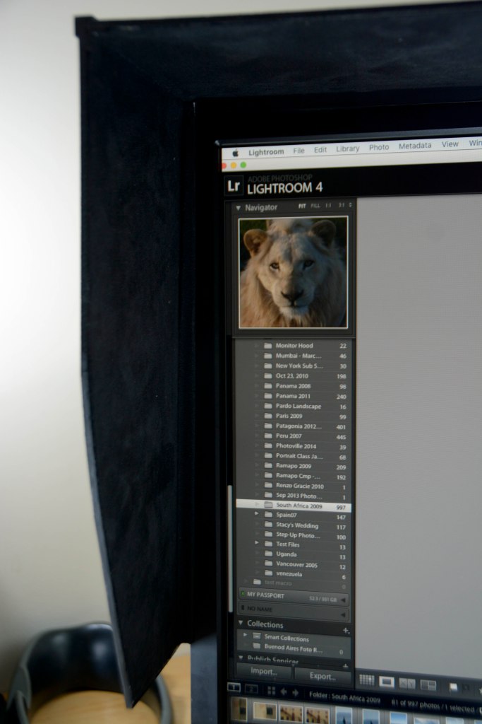 DIY Monitor Hood – Eric Santiago